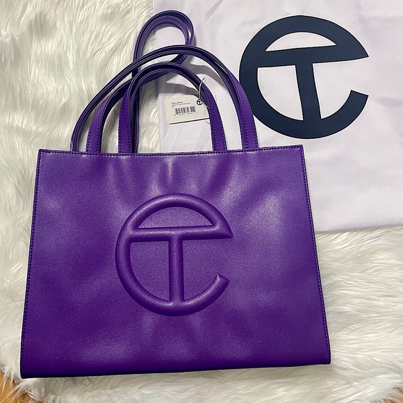 Telfar | Bags | Telfar Shopping Bag Medium In Grape 0 Authentic Telfar ...